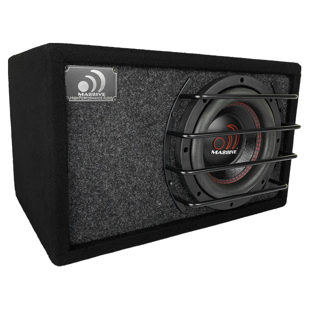 MASSIVE AUDIO BG6 - 6.5" Pre-Loaded 250 Watt RMS 2-Ohm Subwoofer in Po ...