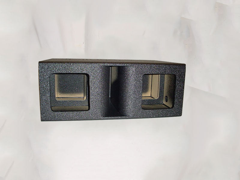 Horn Ported 2-10'' Square Hole Super Bass Pro-Poly Sub Box – Stereo Max